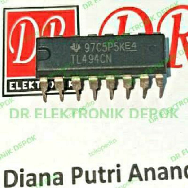 Jual IC TL494CN PWM Controller Original TL494 TL 494 494CN | Shopee Indonesia