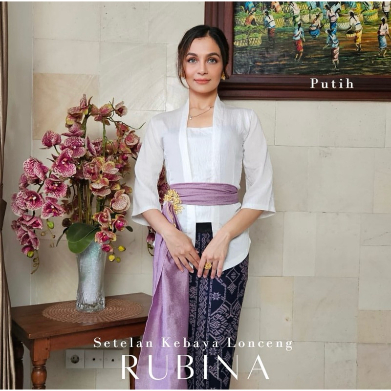 Jual SETELAN KEBAYA BALI RUBINA SPECIAL PUTIH SIZE XS - SIZE STANDART ...