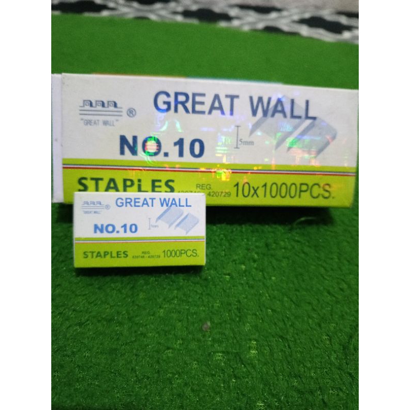 Jual Isi STAPLES NO.10 Isi 1000 pcs 1 pak kecil. | Shopee Indonesia