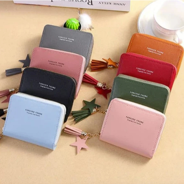 Jual PROMO Dompet Wanita Forever Young Dove Kelly - Mini Korean Fashion Wallet Lipat Import ...
