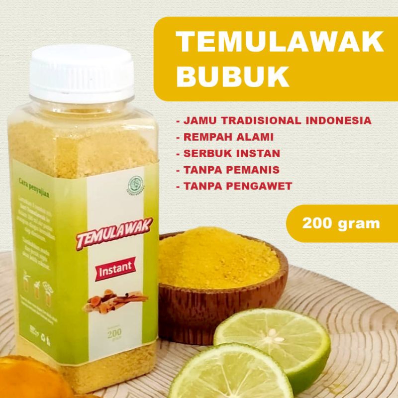 Jual Bubuk Temulawak Original 200gr Oleh Oleh Rembang | Shopee Indonesia