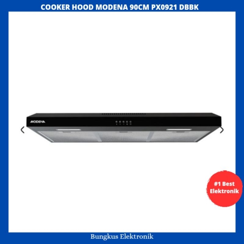 Jual COOKER HOOD MODENA 90CM PX0921 DBBK TUDUNG PENGHISAP ASAP MODENA 90CM | Shopee Indonesia