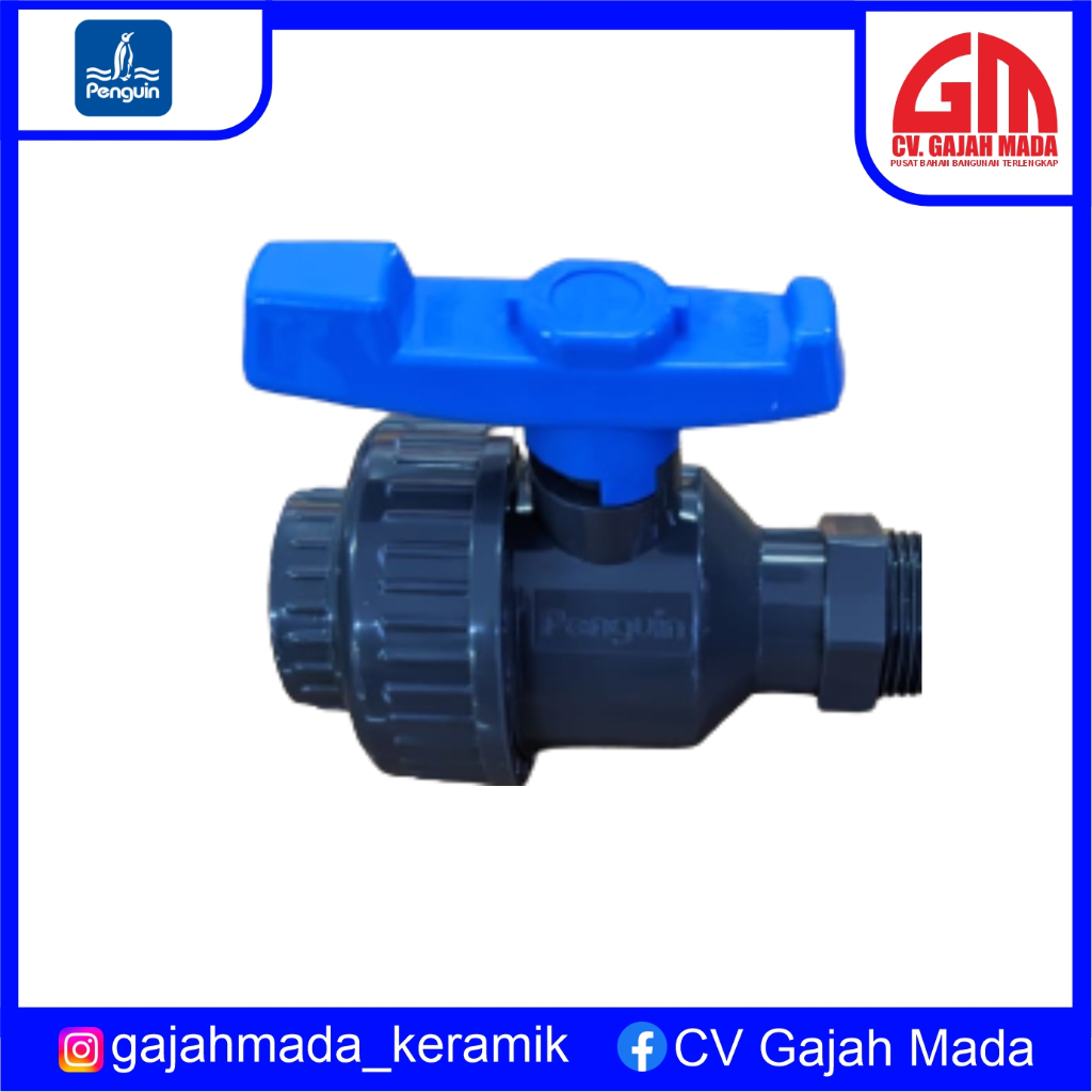 Jual Stop Kran Pipa PVC Penguin | Shopee Indonesia