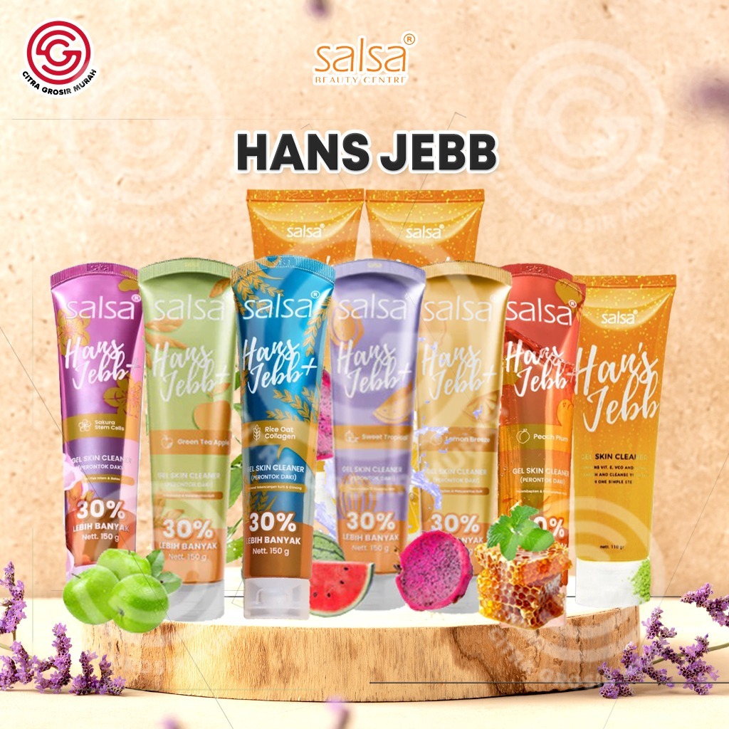 Jual Salsa Hans Jebb Gel Skin || Green Tea || Lemon Breeze || Sweet ...