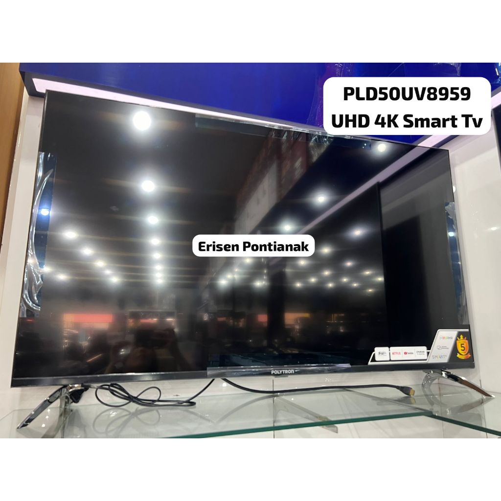 Jual LED TV 50 INCH POLYTRON SMART 4K UHD PLD-50UV8959 | Shopee Indonesia