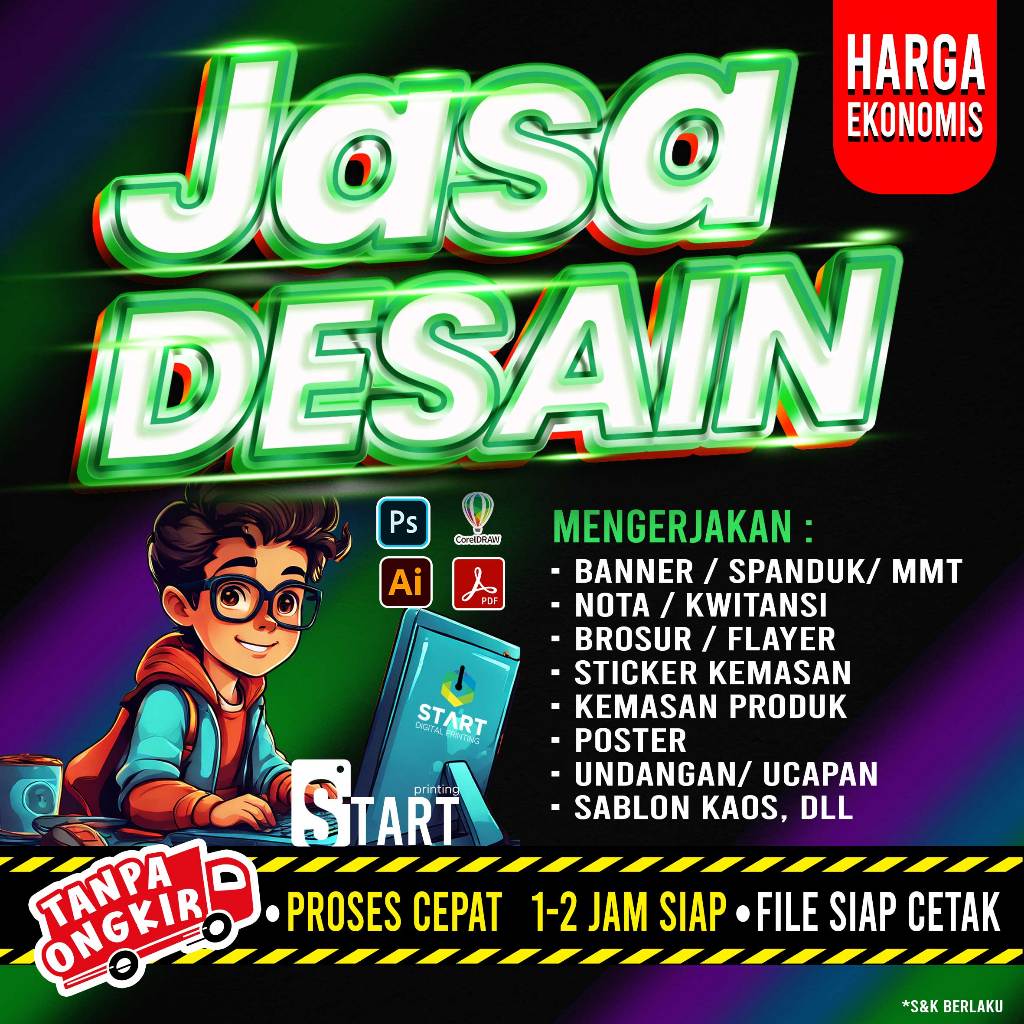 Jual JASA Desain Grafis Banner, Spanduk, Back Droup, packaging, Nota ...