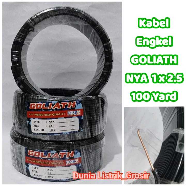 Jual Kabel Listrik Kabel NYA Kabel Engkel 2,5mmx100y Kabel Kawat Isi 1 ...