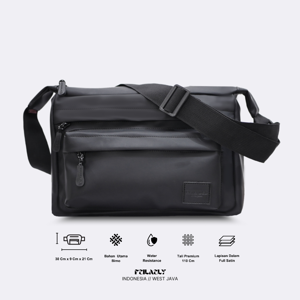 Jual FEILAELY Alpha Tas Selempang Slingbag Pria Waterproof Tas Slempang ...