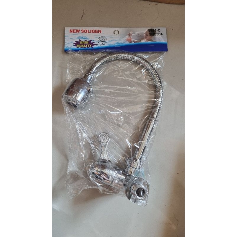 Jual Kran angsa flexible soligen WS1-C / kran wastafel / kran cuci ...