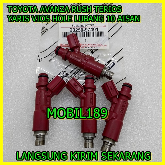 Jual NOZZLE INJECTOR FUEL INJEKTOR TOYOTA AVANZA RUSH TERIOS YARIS VIOS ...
