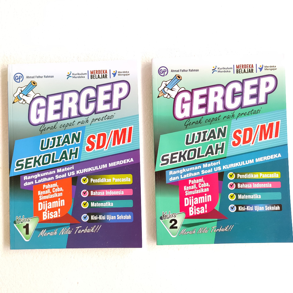 Jual BUKU GERCEP UJIAN SEKOLAH UNTUK SD/MI KURIKULUM MERDEKA (gerak ...