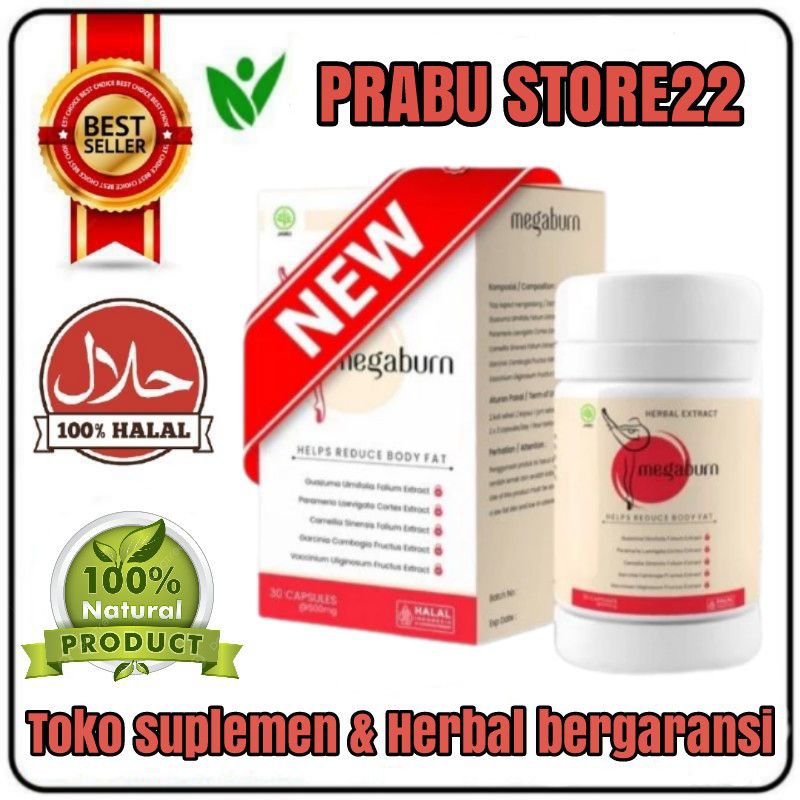 Jual Megaburn helps reduce body fat 100% Original - Megaburn Body Fat ...