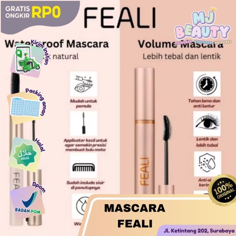 Jual Feali Mascara Volume & Waterproof | Shopee Indonesia