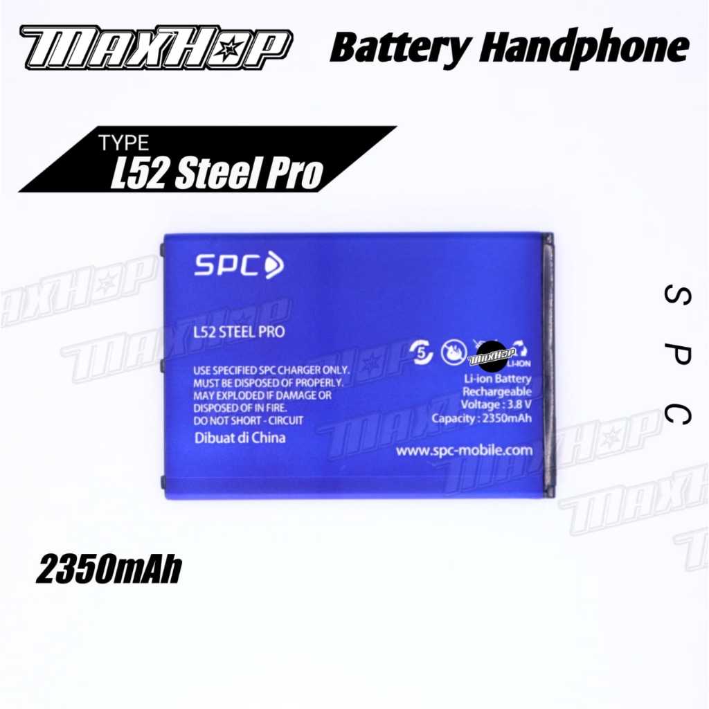 Jual Baterai SPC L52 Steel Pro / L52 Steel Plus / L52F Original OEM L52 ...