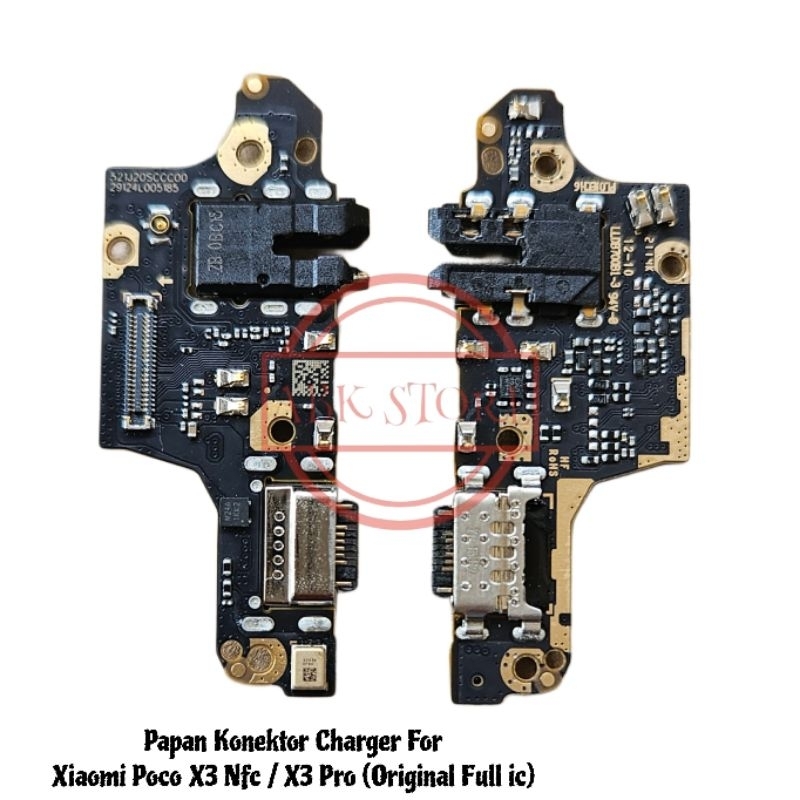 Jual Flexibel Konektor Charger / Papan Con Cas Xiaomi Poco X3 Nfc / Poco X3 Pro Original ...