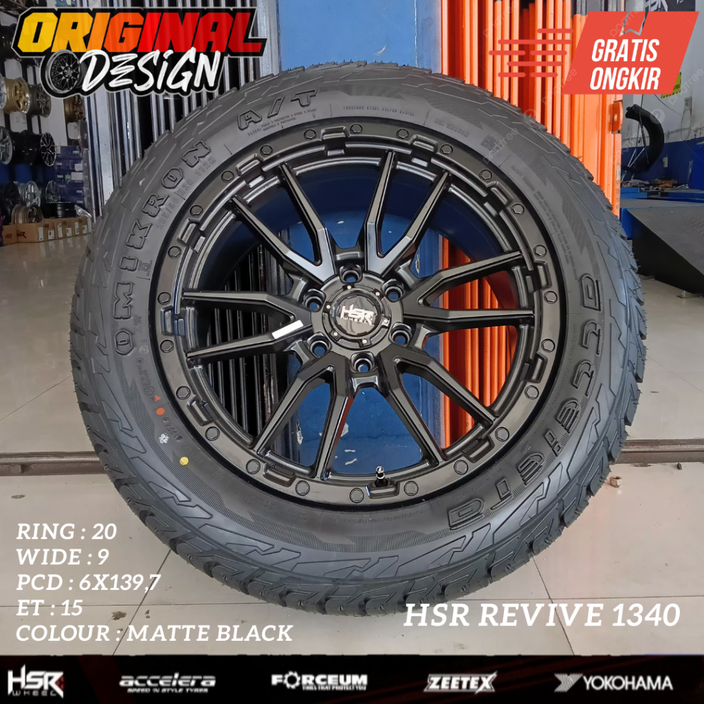 Jual Satu set velg + ban ring 20 bisa untuk LC J300, PAJERO SPORT ...