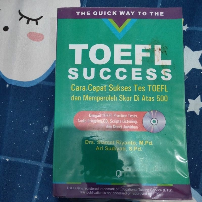 Jual TOEFL SUCCESS / SUKSES TOEFL / TOEFL MUDAH / LATIHAN SOAL TOEFL ...