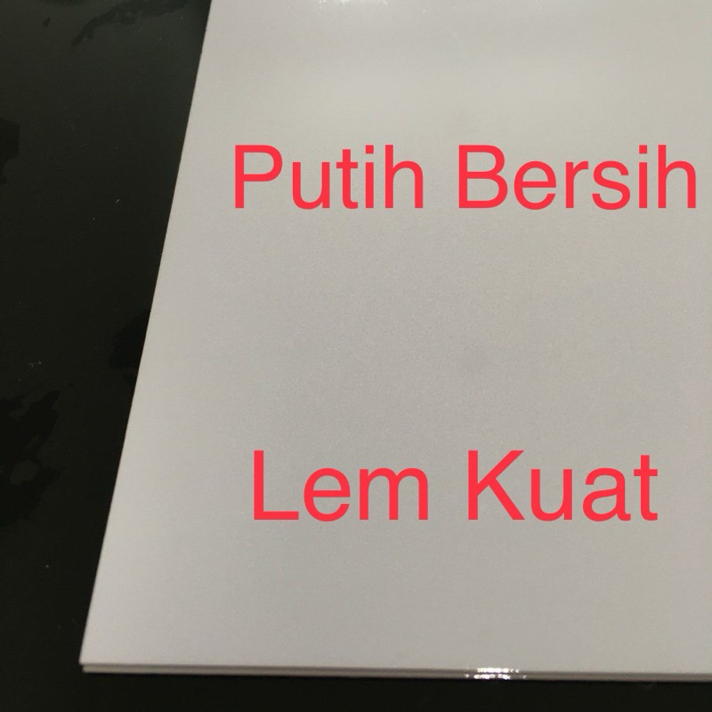 Jual Kertas PVC Instan ID Card -0,46mm BAHAN TENGAH PUTIH 50 lbr ...