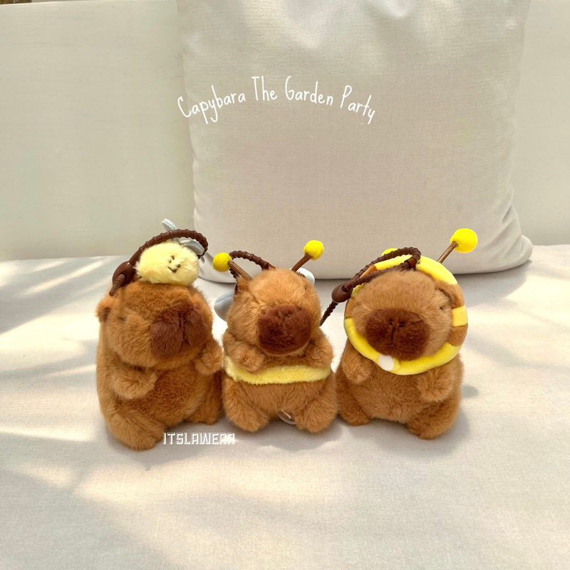Jual Lenle Capybara the garden party bkk/ gantungan kunci / capybara ...