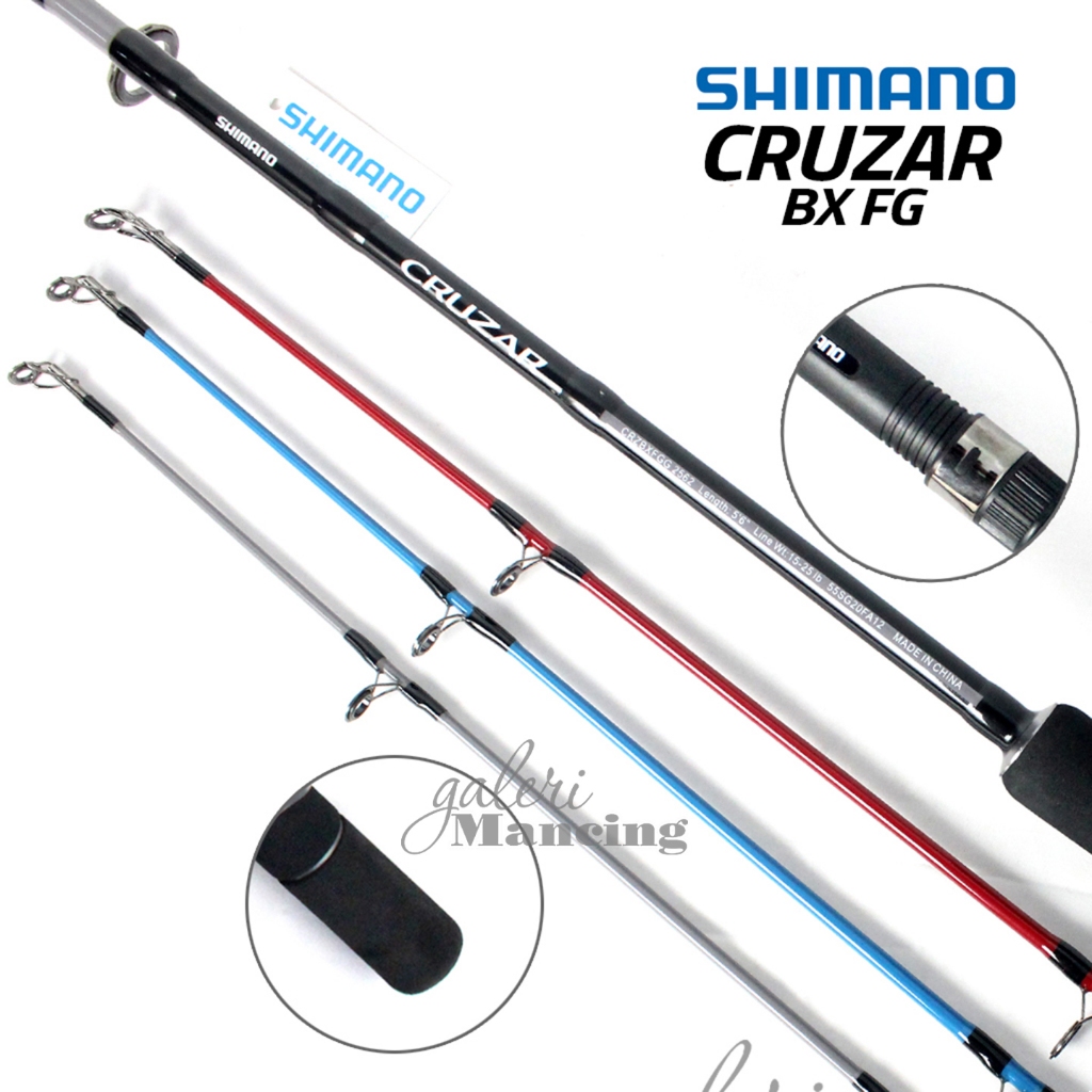 Jual Joran SHIMANO CRUZAR BX FG [NEW] 165 180 210 240 cm || Kolam Sungai Danau Laut | Shopee ...