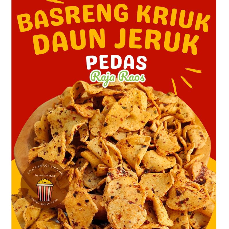Jual BASRENG KRIUK CHILI OIL RAJA RAOS/BASRENG KERING STIK VIRAL PEDAS ...