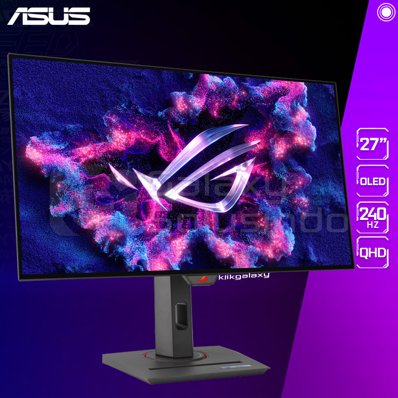Jual ASUS ROG Strix XG27AQDMG 27" OLED 2K QHD 240Hz G-Sync Gaming Monitor | Shopee Indonesia