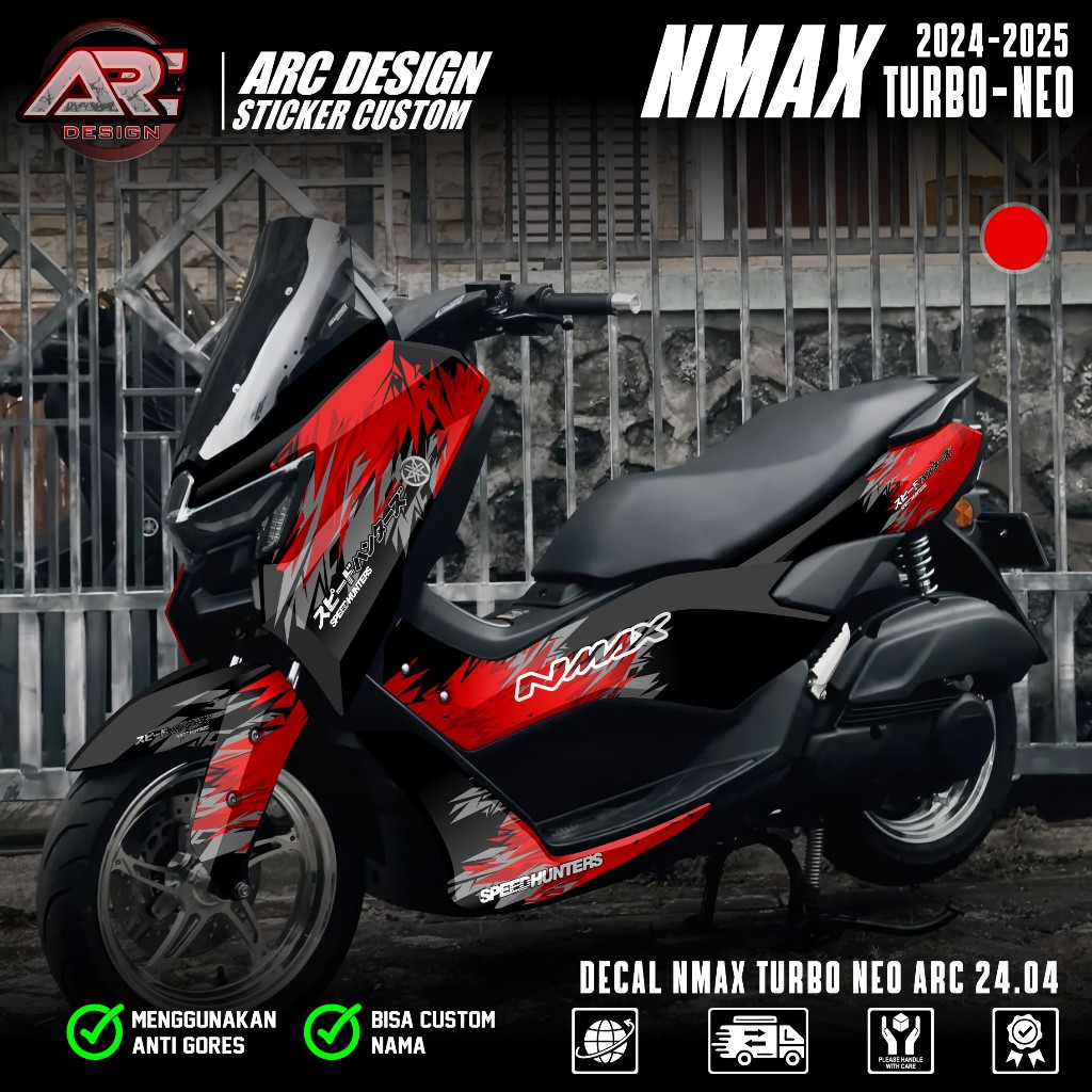 Jual (COD PROMO) TERBARU Decal Sticker Yamaha Nmax TURBO NEO 2024 2025 ...