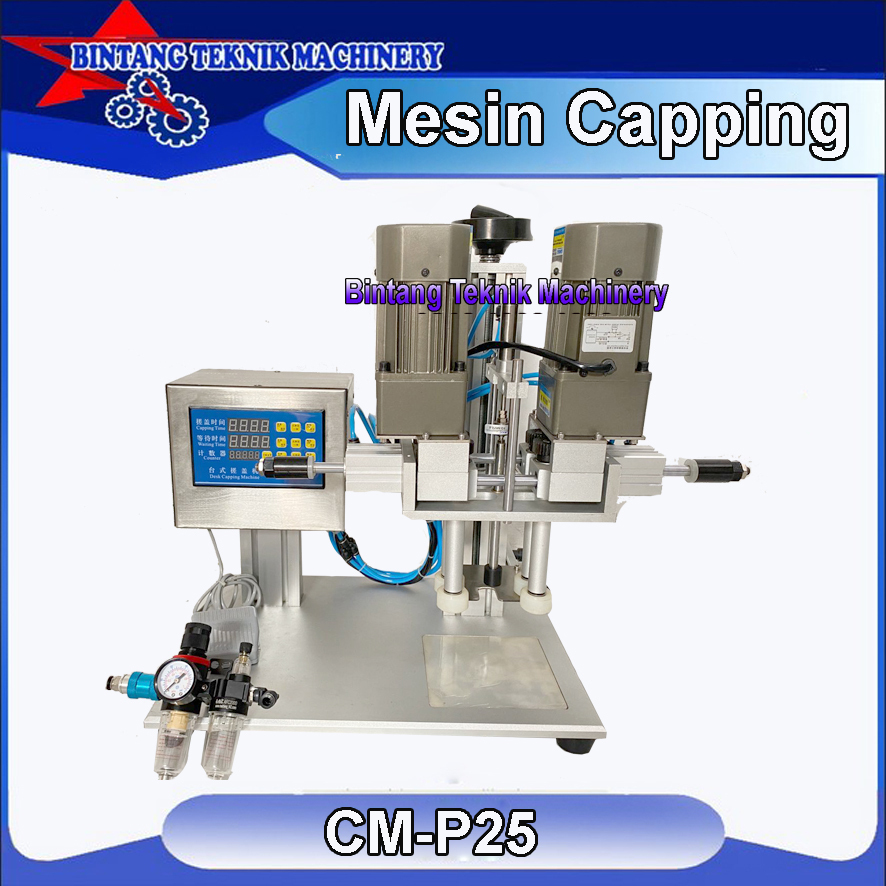 Jual Mesin tutup botol plastik mesin capping CM-P25 | Shopee Indonesia