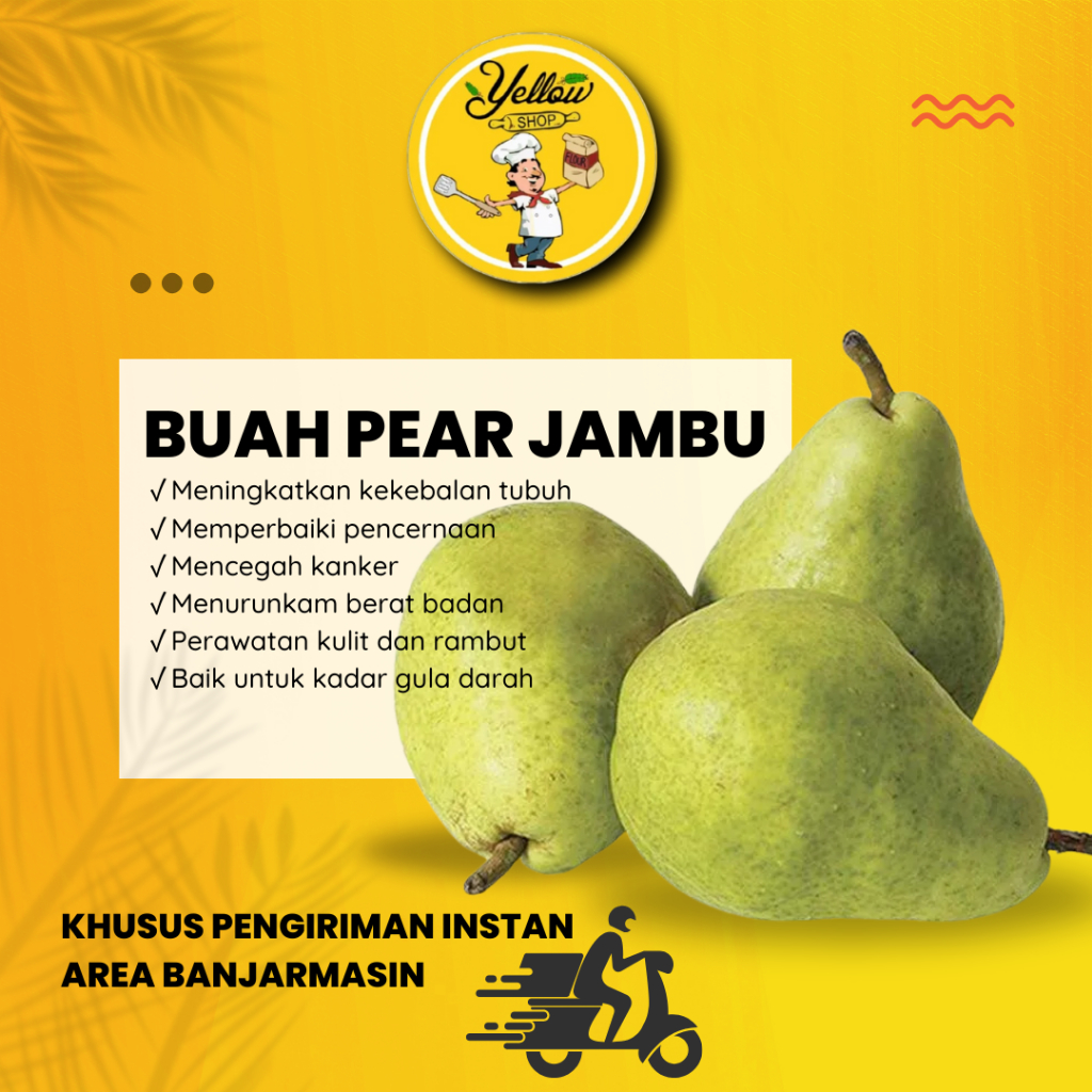 Jual BUAH PEAR JAMBU / BUAH FRESH (KHUSUS INSTAN AREA BANJARMASIN ...