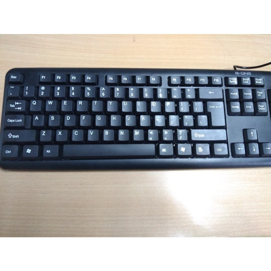 Jual KEYBOARD USB R ONE (TANPA PECKING/ PECKING RUSAK ) | Shopee Indonesia