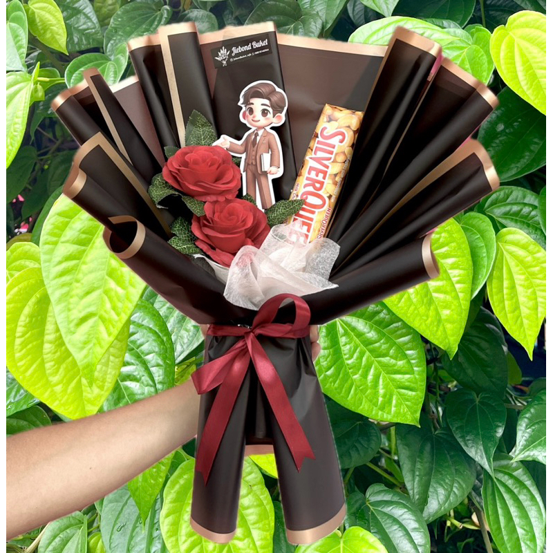 Jual BUKET HARI GURU PREMIUM COKLAT BUNGA HADIAH HARI GURU | Shopee ...