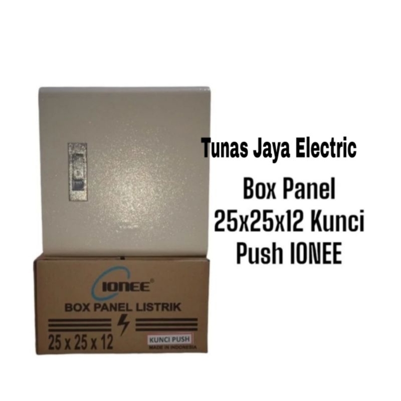 Jual Box Panel Listrik Kunci Tekan 25x25x12 IONEE | Shopee Indonesia