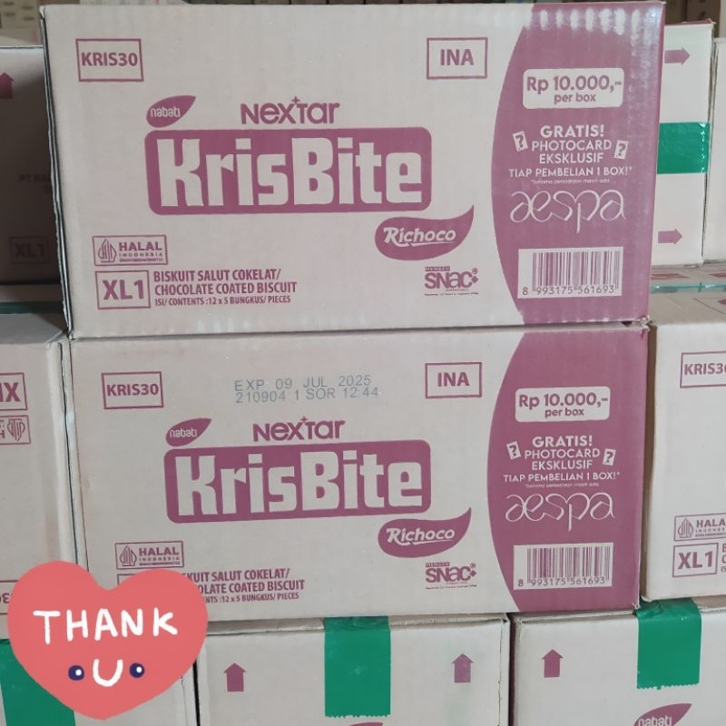Jual NABATI NEXTAR KRISBITE AESPA 1 CARTON ( 12 BOX ) | Shopee Indonesia