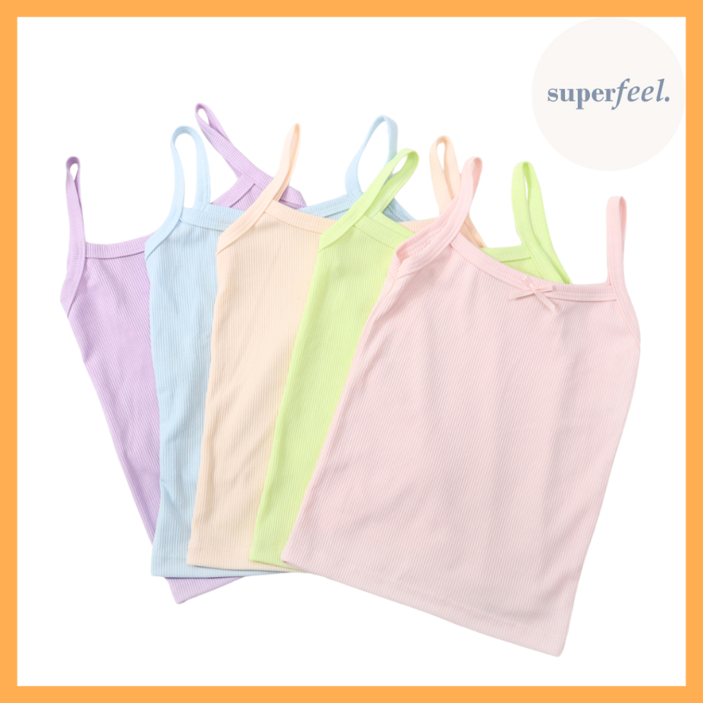 Jual SFL DALAMAN PAKAIAN DALAM LEMBUT TANKTOP ANAK KECIL PEREMPUAN ANTI ...