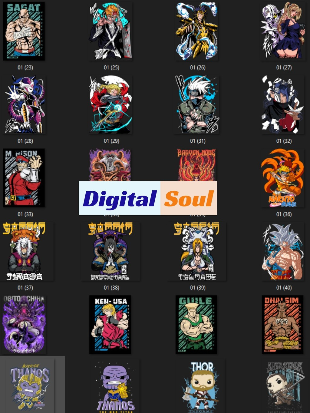 Jual NEW ANIME DESIGN BUNDLE. 90% VECTOR atau PSD. EDITABLE. ANIME ...