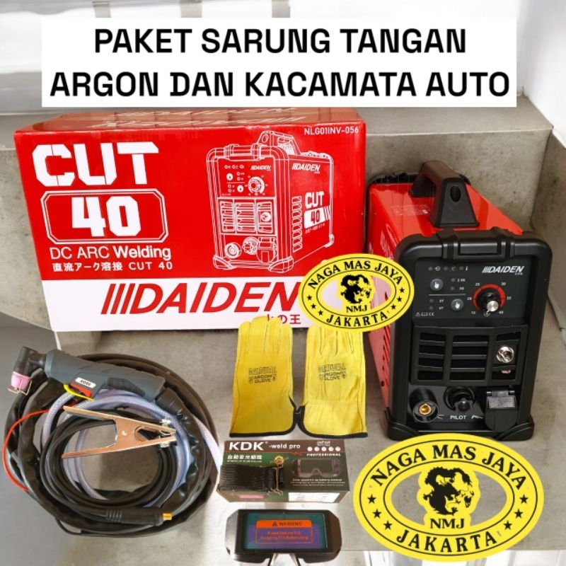 Jual MESIN PLASMA CUTTING DAIDEN CUT 40 / MESIN POTONG BESI INVERTER DAIDEN CUT-40 | Shopee ...
