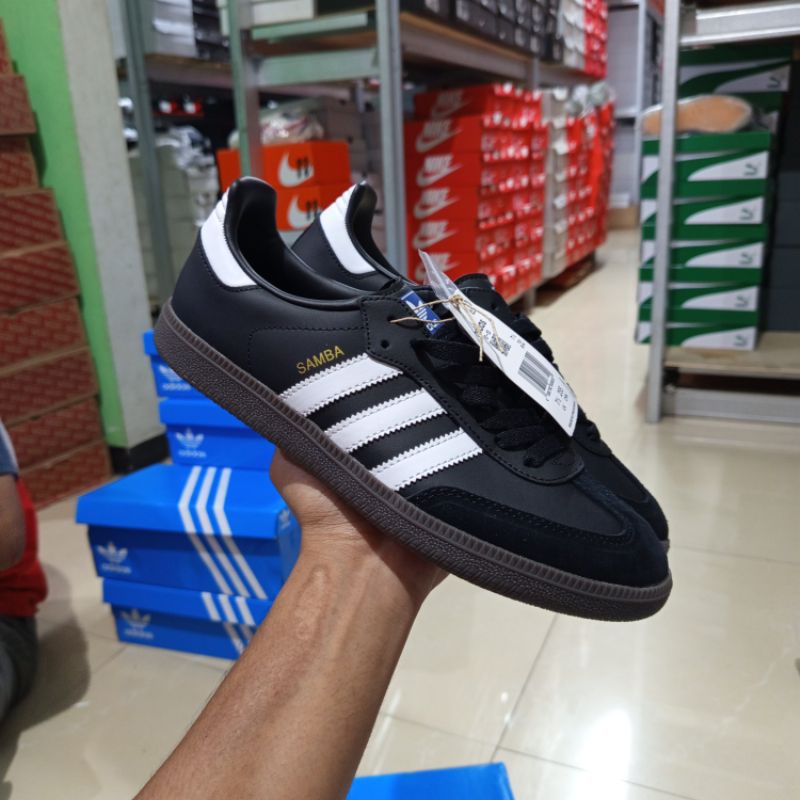 Jual SEPATU Adidas Samba OG Black White PK | Shopee Indonesia