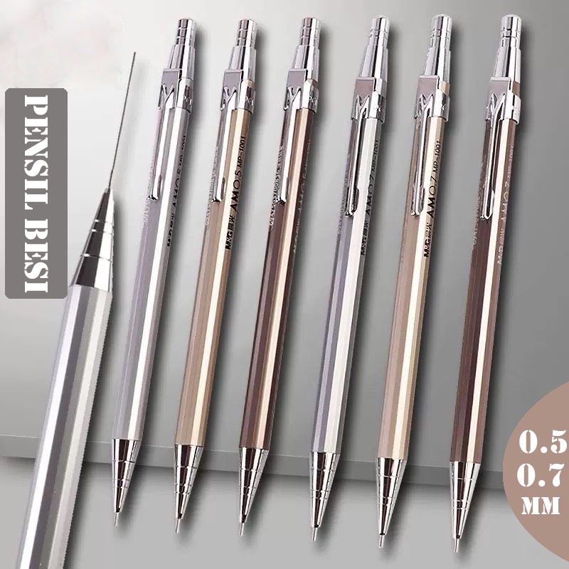 Jual Pensil / Pencil Mekanik - besi - 0.7/0.5mm | Shopee Indonesia
