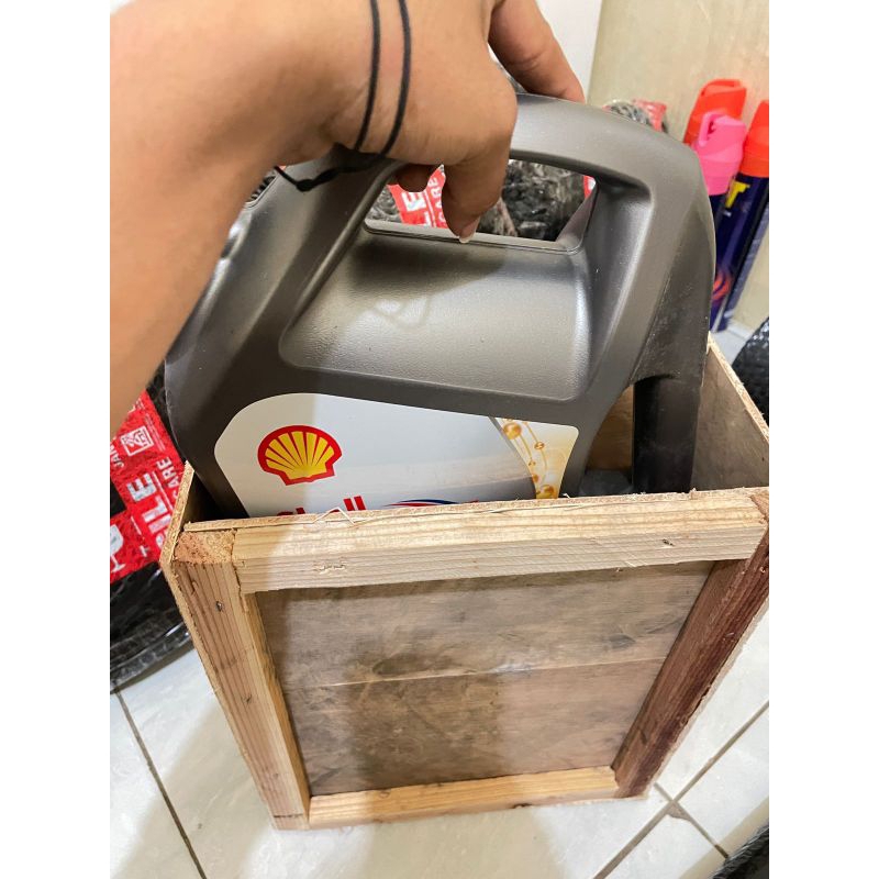 Jual OLI SHELL HELIX ULTRA 5W-30, ORIGINAL BARCODE (Packing Peti ...