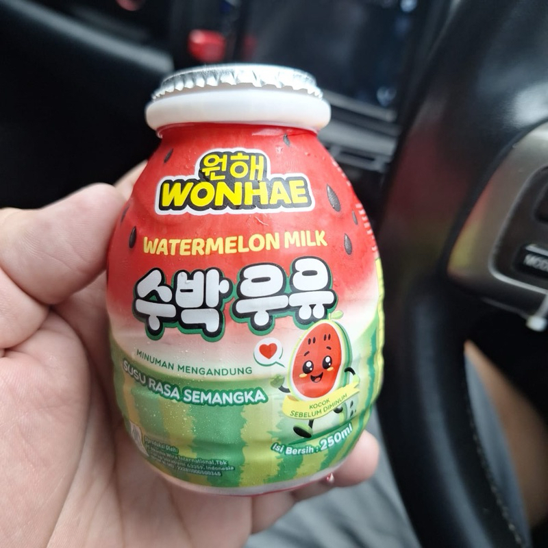 Jual WONHAE Watermelon Milk 250ml | Shopee Indonesia