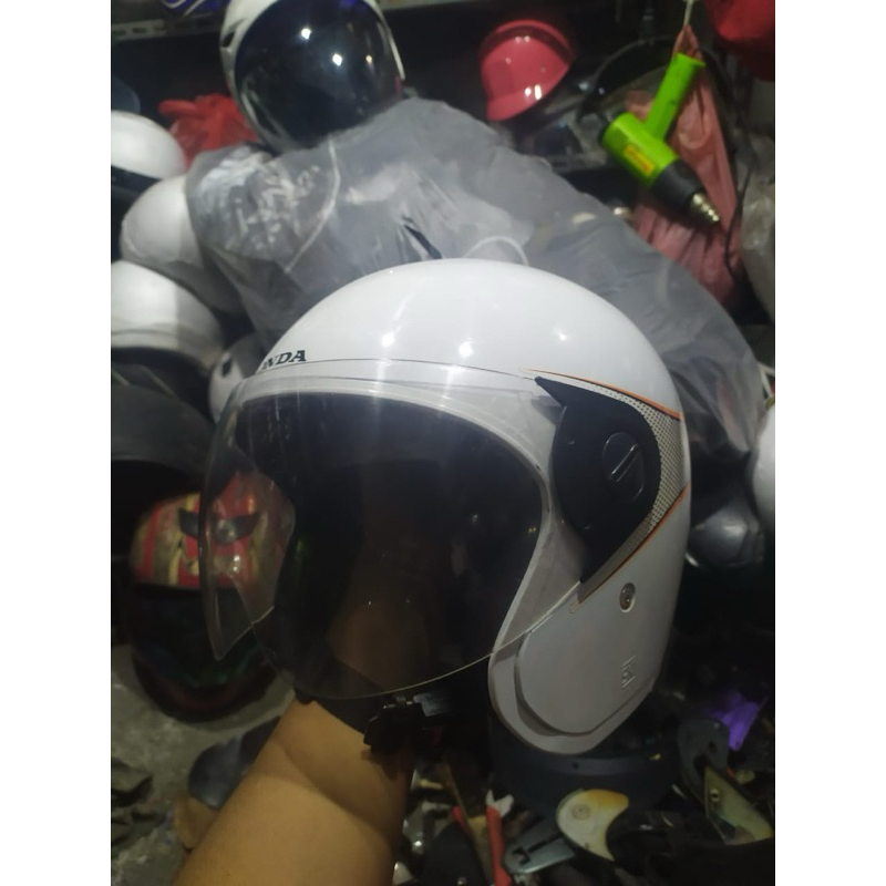 Jual HELM HONDA SCOOPY | Shopee Indonesia