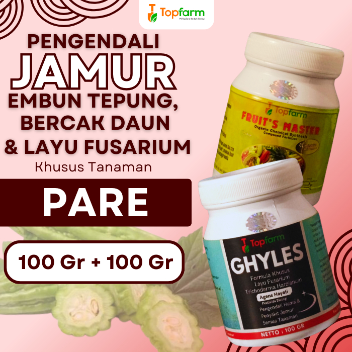 Jual Fungisida Topfarm / Obat Hama Untuk Tanaman Pare / Obat Daun Pare ...
