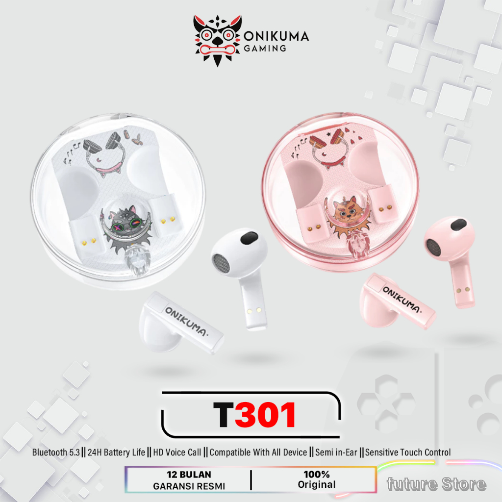 Jual ONIKUMA T301 True Wireless Bluetooth Earphone Earbuds TWS Headset ...