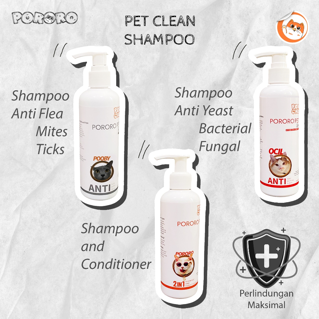 Jual Voi Pororo - Shampoo Kucing Pet Clean All Protection untuk ...