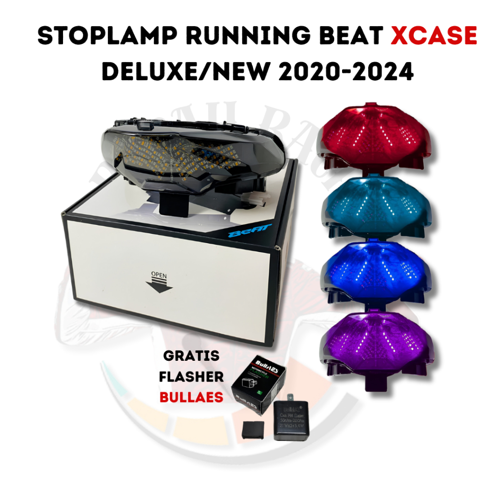 Jual Stoplamp Running Beat Deluxe Street cbs 11 mode running otomatis ...