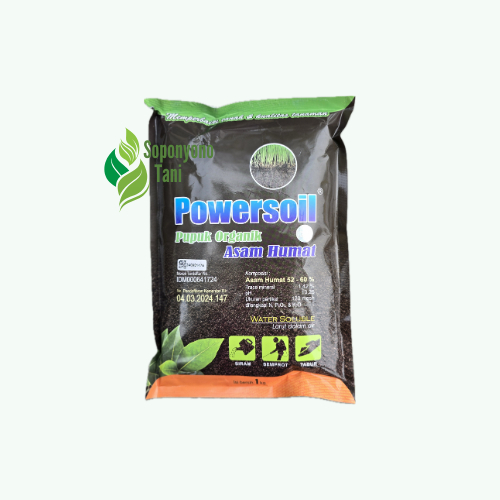Jual Powersoil Humic Acid 60% Asam Humat Pupuk Pembenah Tanah (1kg ) Asli Kemasan Pabrik ...