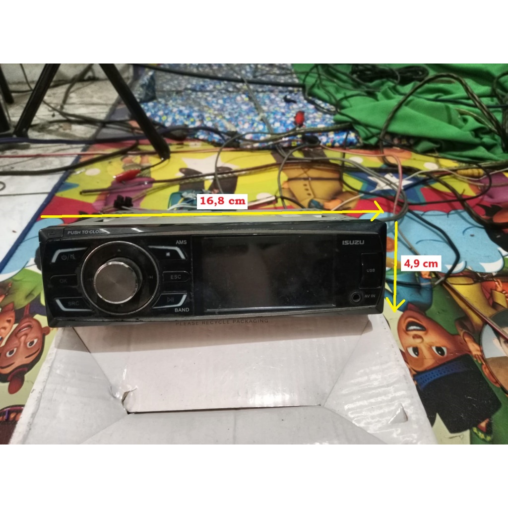 Jual HEAD UNIT ISUZU TRAGA. KONDISI BEKAS PAKAI. TIPE DM7227KA. SINGLE ...