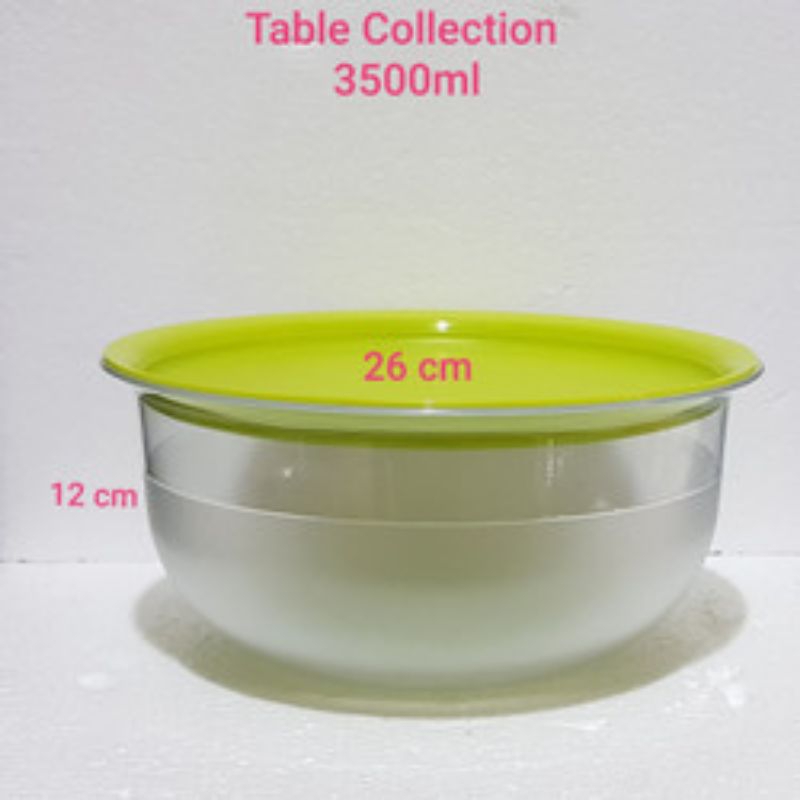Jual Table Collection 3,5 Liter tupperware | Shopee Indonesia