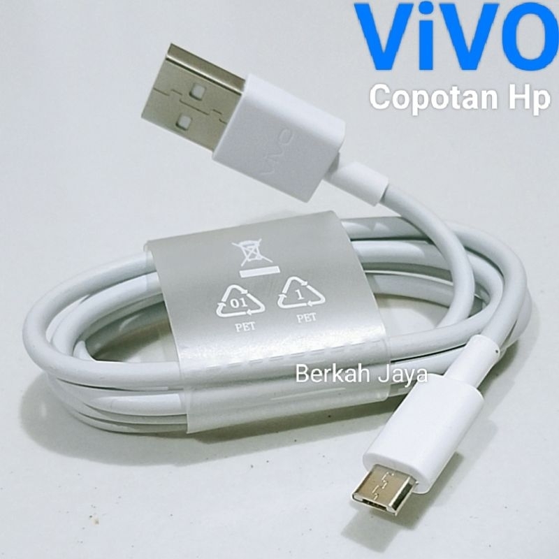 Jual Kabel Data Vivo Original Asli Bawaan Y12, Y20, Z1 pro, Y12s, Y20s ...