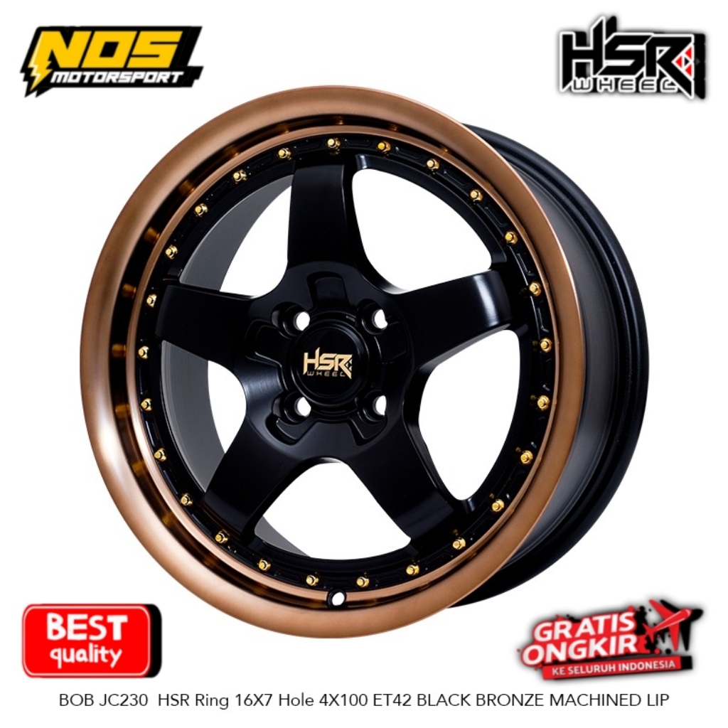 Jual VELG CELONG R16 LEBAR 7 RATA PCD 4X100 ET42 HSR BOB RING 16 BRIO JAZZ MAZDA2 YARIS SIGRA ...